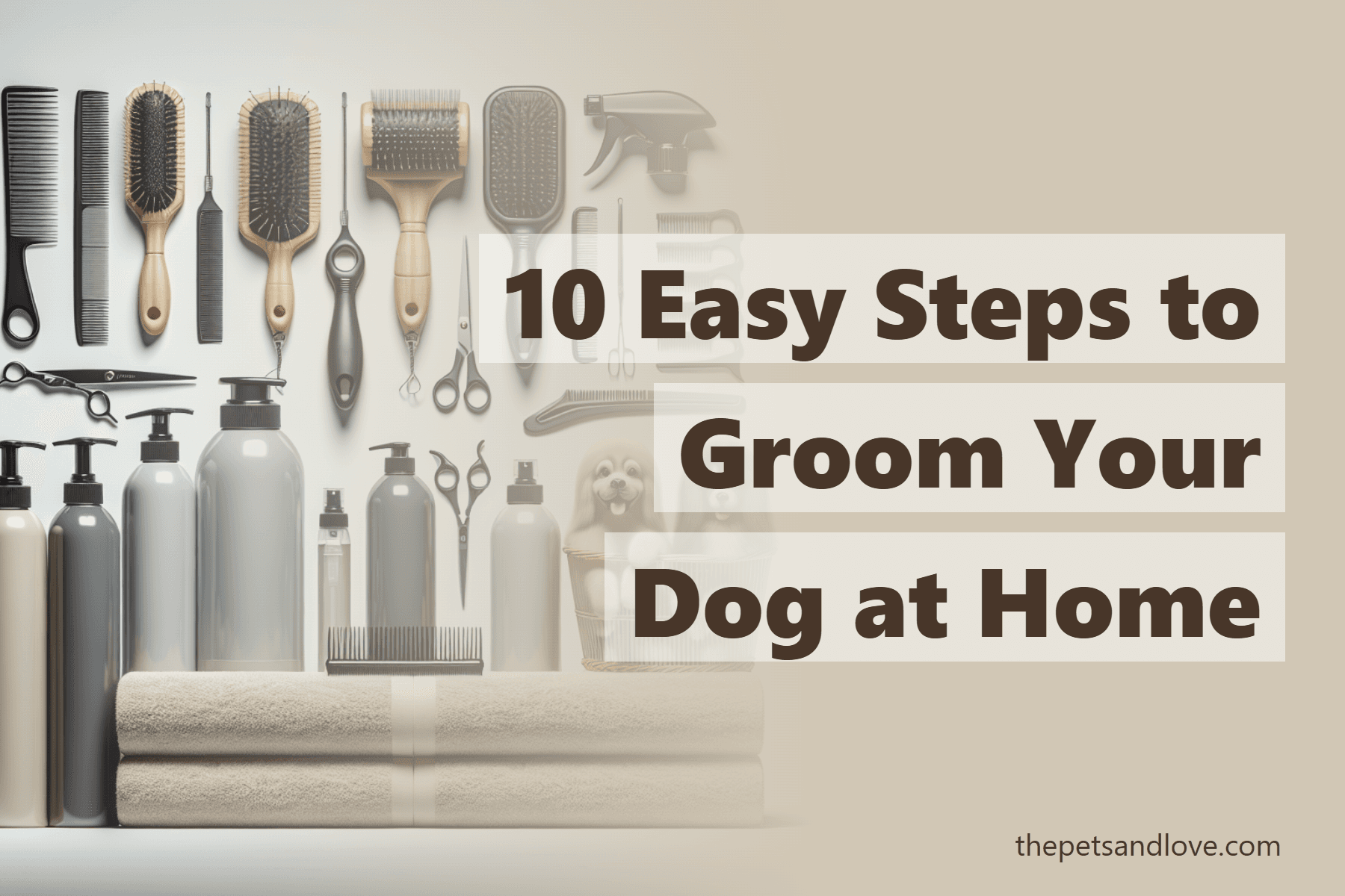 10 Easy Steps to Groom Your Dog at Home
