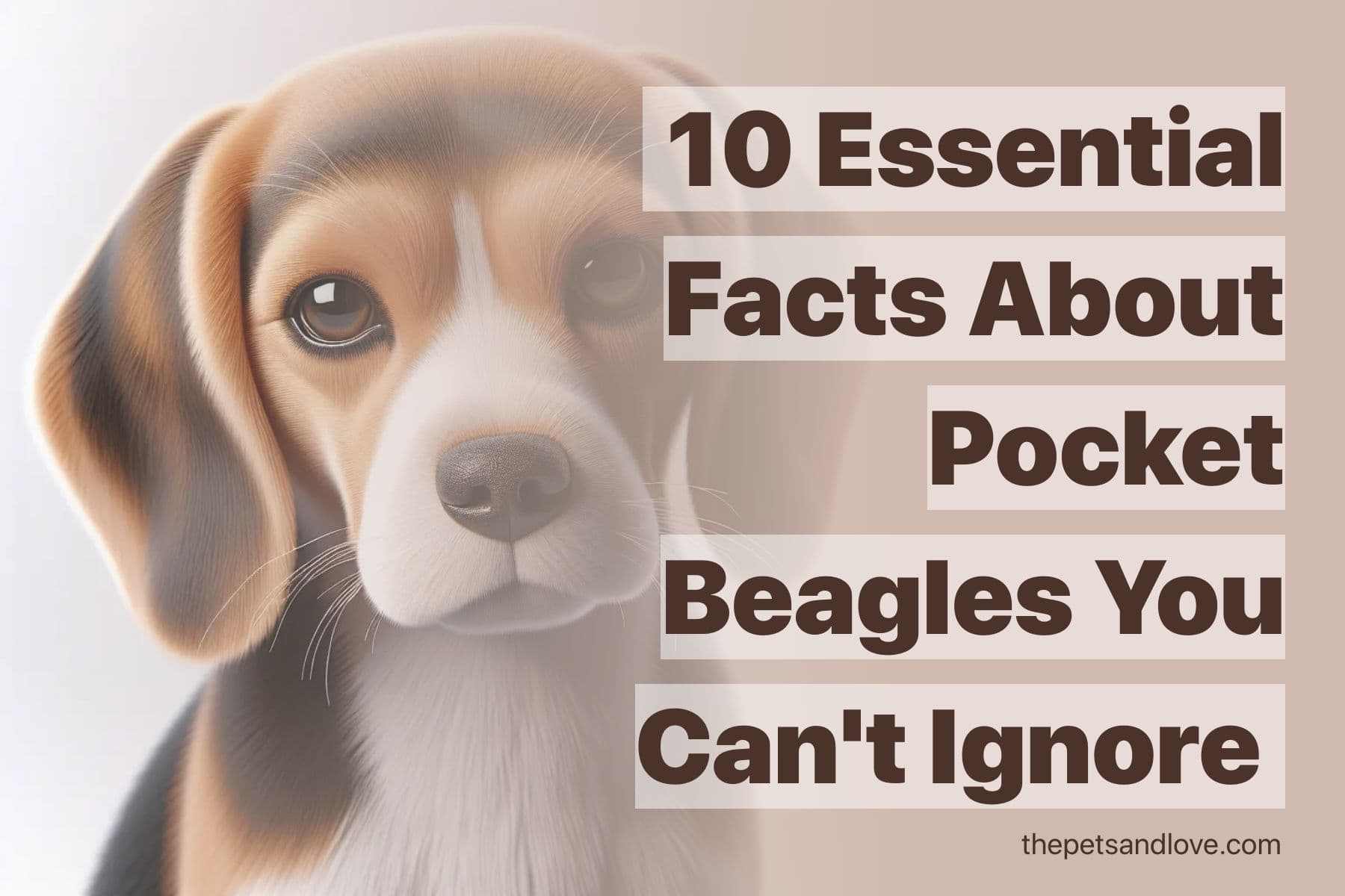 Consider These 13 Factors Before Purchasing a Pocket Beagle Puppy