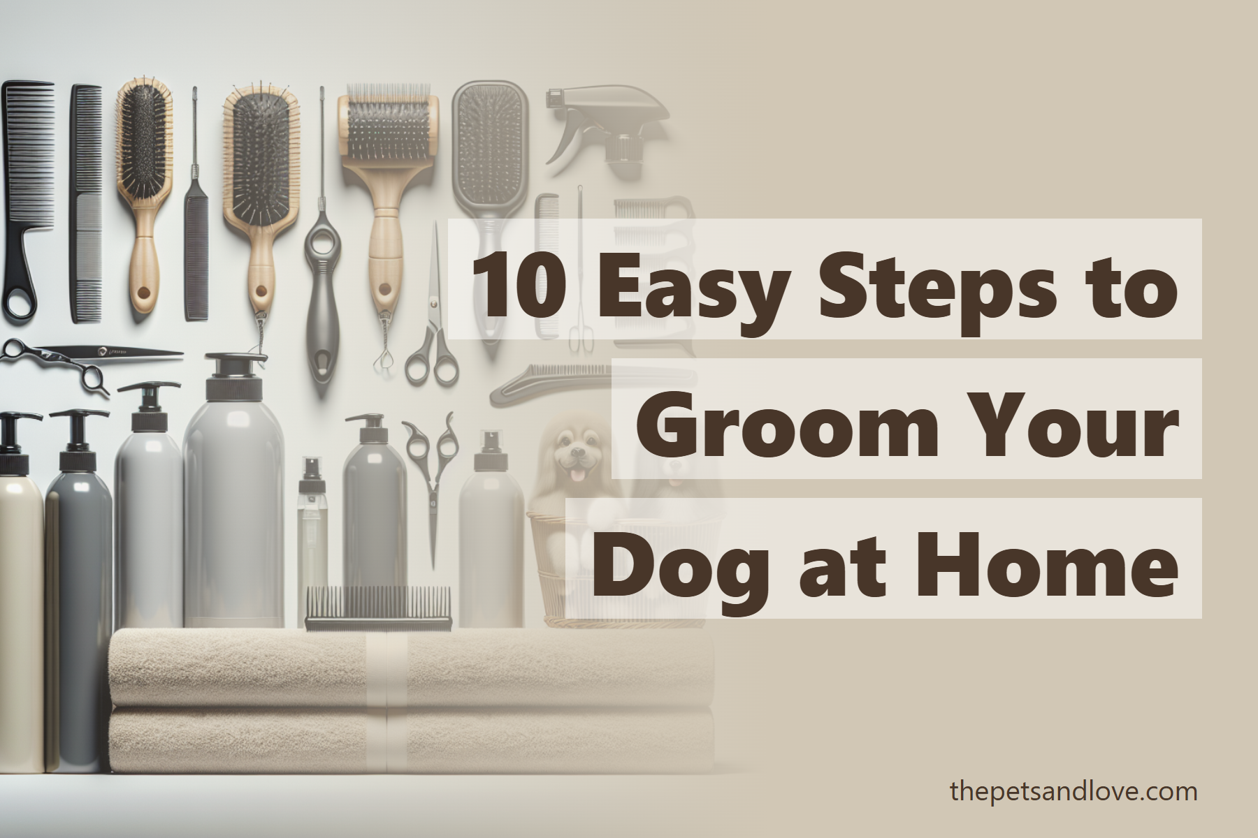 10 Easy Steps to Groom Your Dog at Home