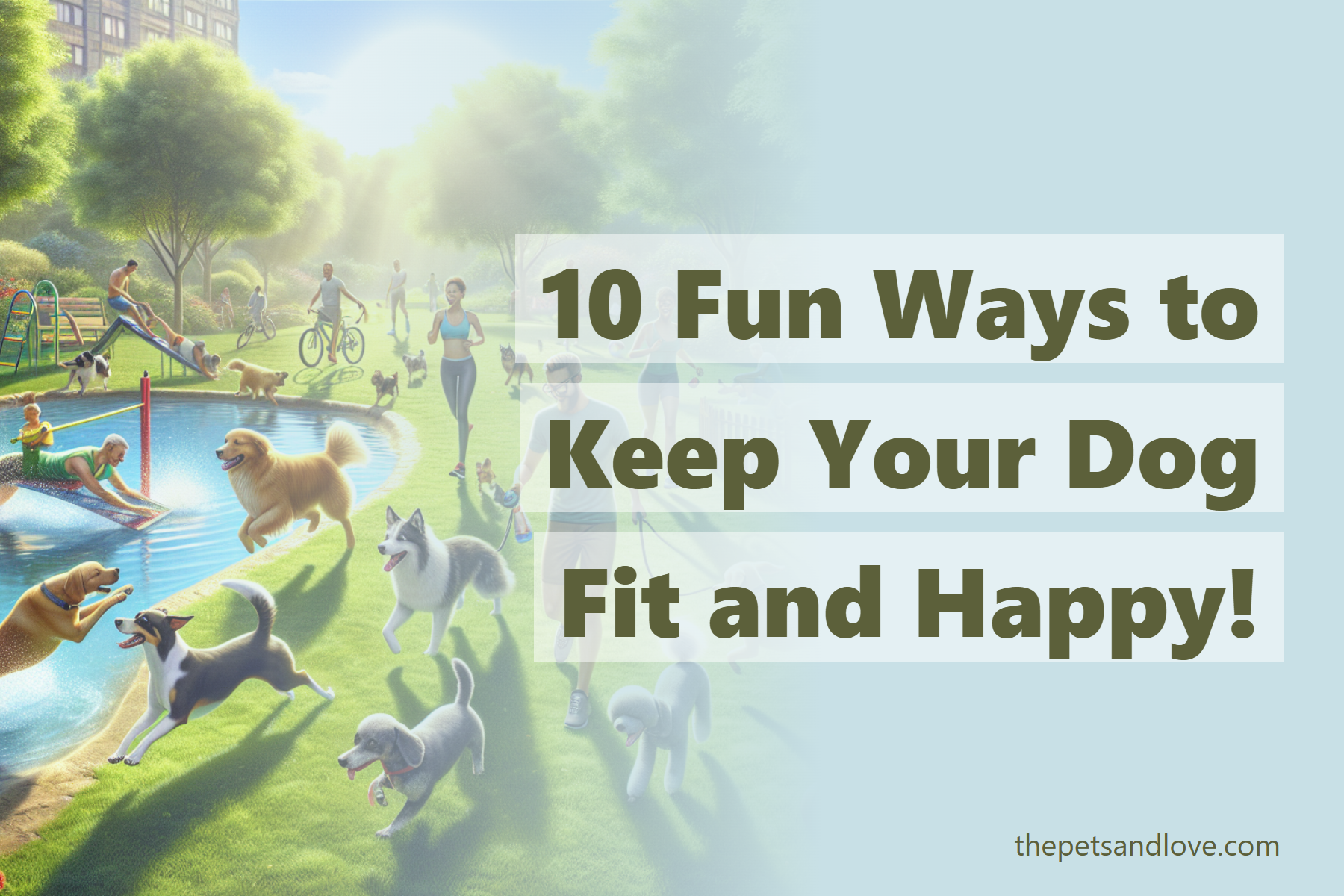 10 Fun Ways to Keep Your Dog Fit and Happy!