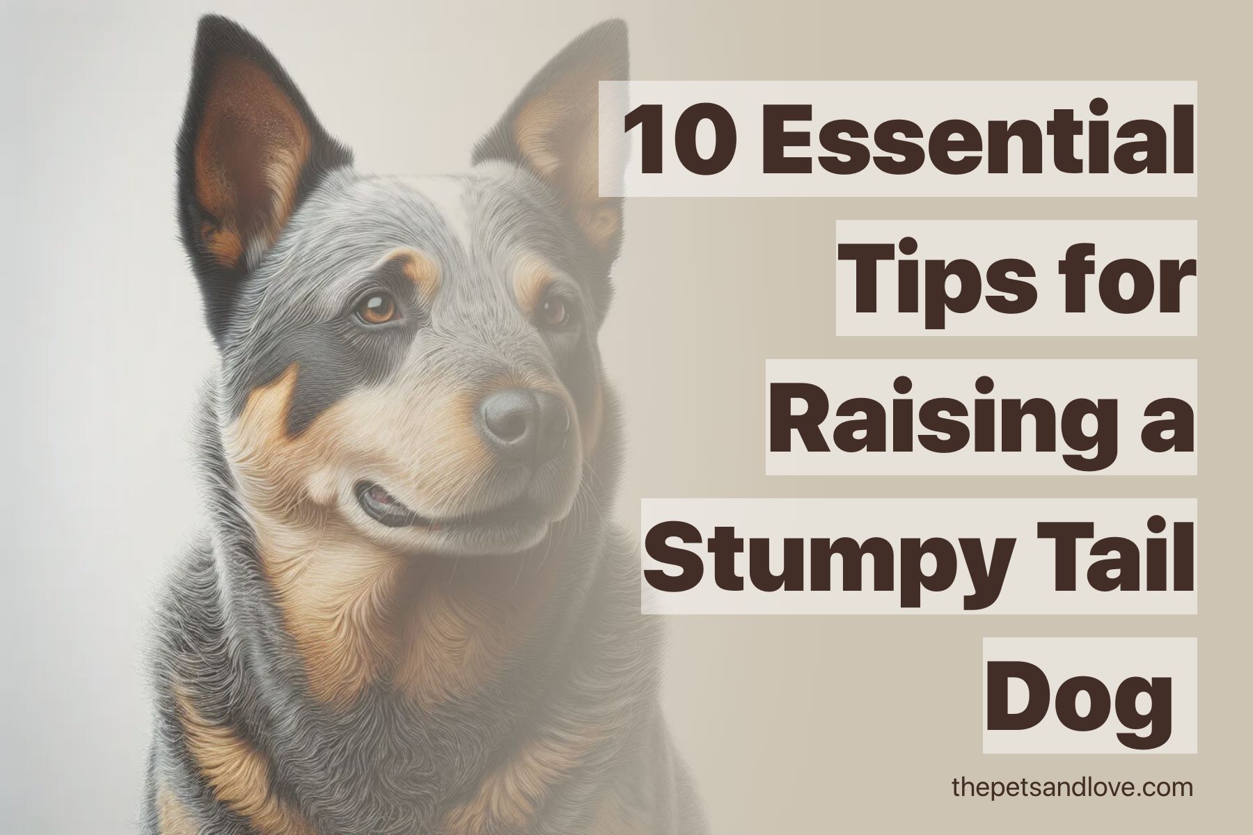 Consider These 15 Factors Before Purchasing an Australian Stumpy Tail ...