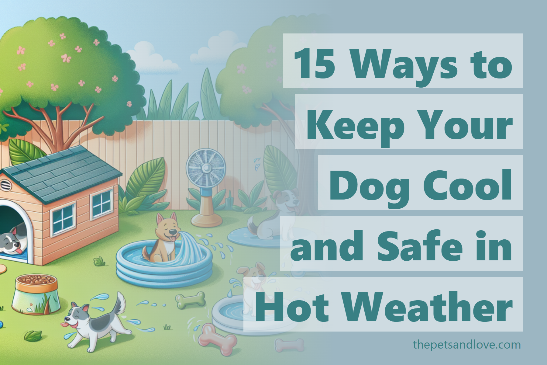 15 Ways to Keep Your Dog Cool and Safe in Hot Weather